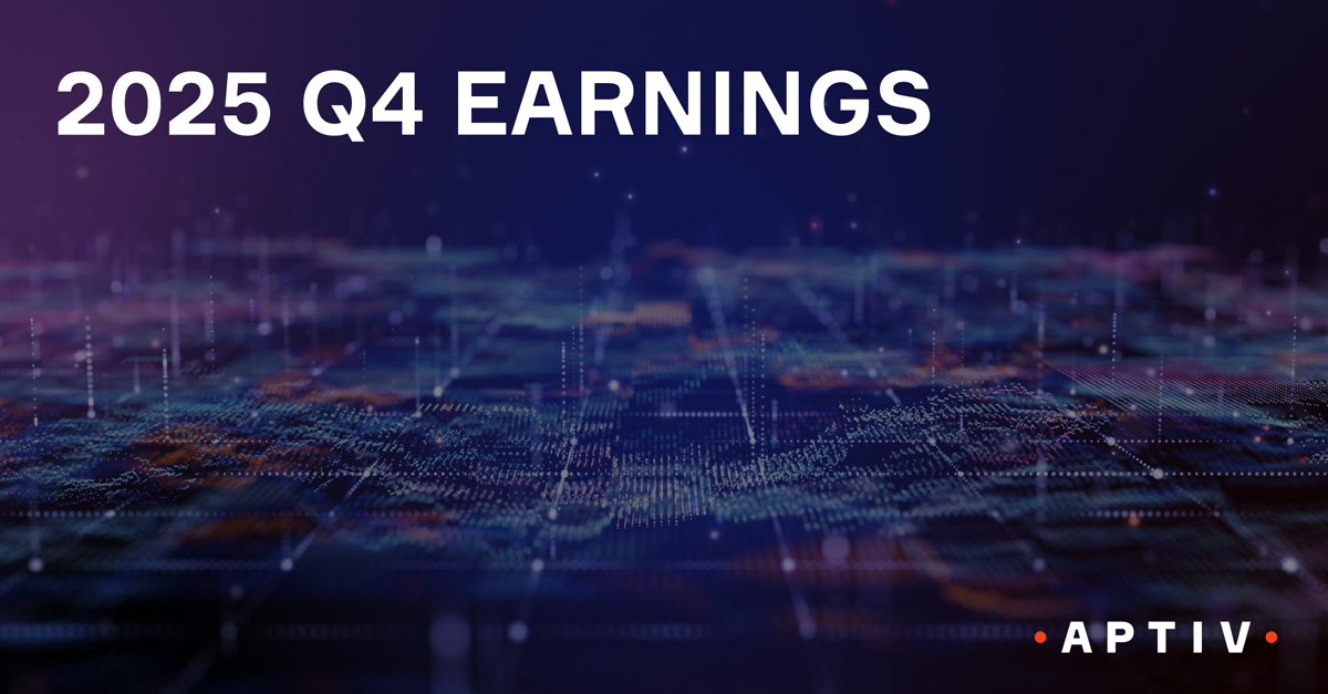 Aptiv Reports Fourth Quarter 2025 Financial Results