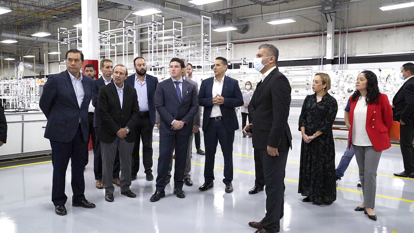 Aptiv inaugura su tercera planta en Nuevo León